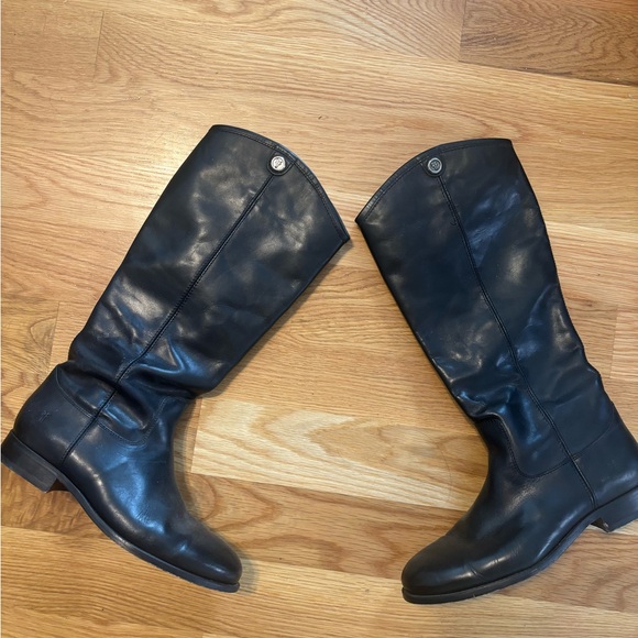 Frye | Shoes | Frye Black Melissa Button Riding Boots | Poshmark